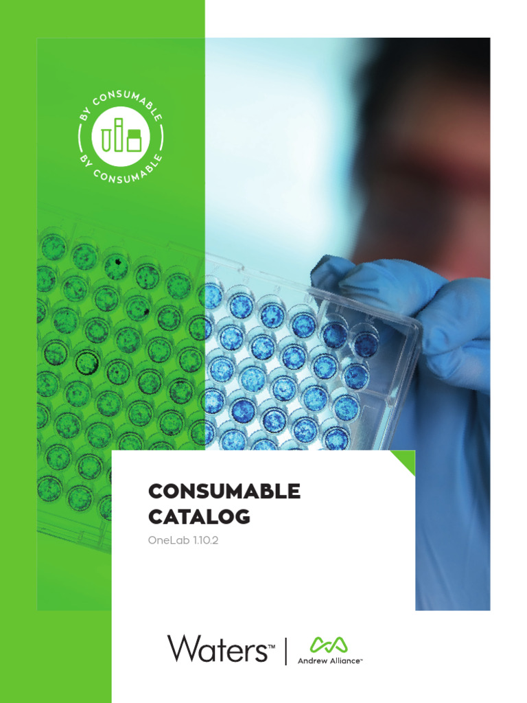 Catalog OneLab 1.10.2 (By Consumable) | PDF | Chemistry | Physical Sciences