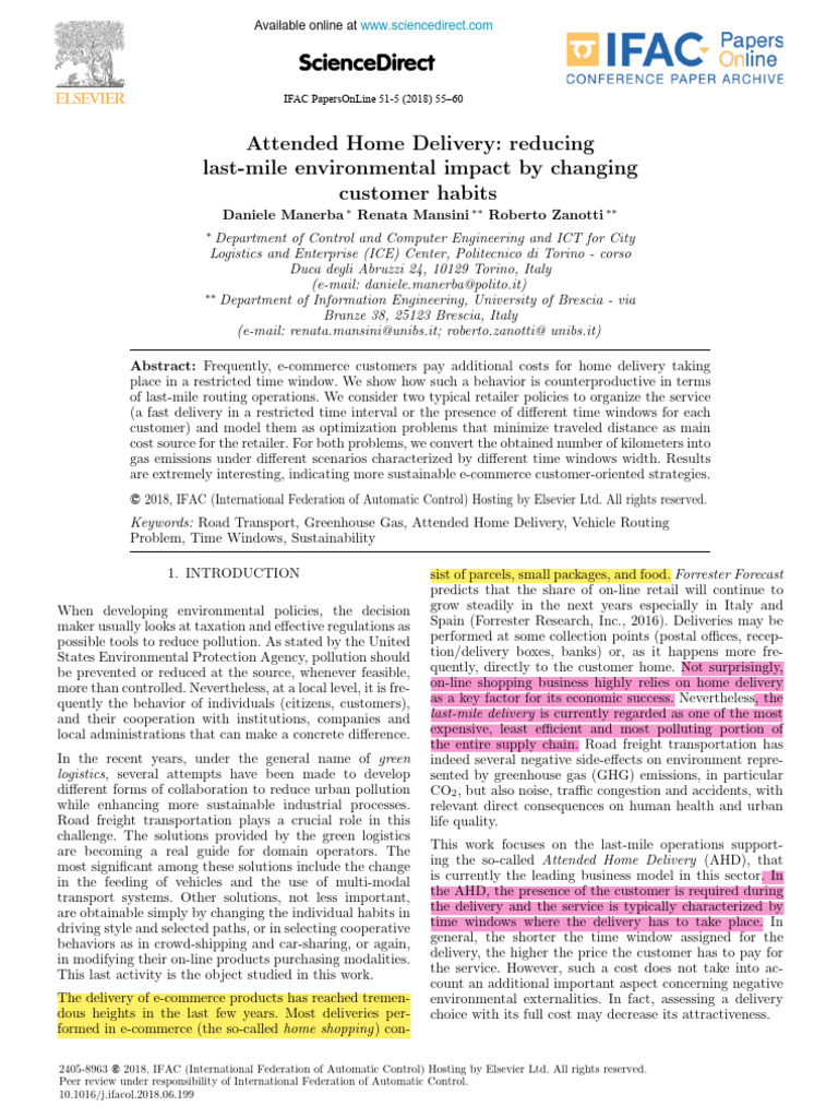 Sciencedirect Sciencedirect | PDF | Turin | Business