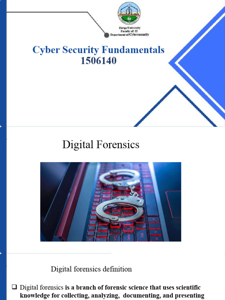 POWERPOINT | PDF | Computer Forensics | Digital Forensics