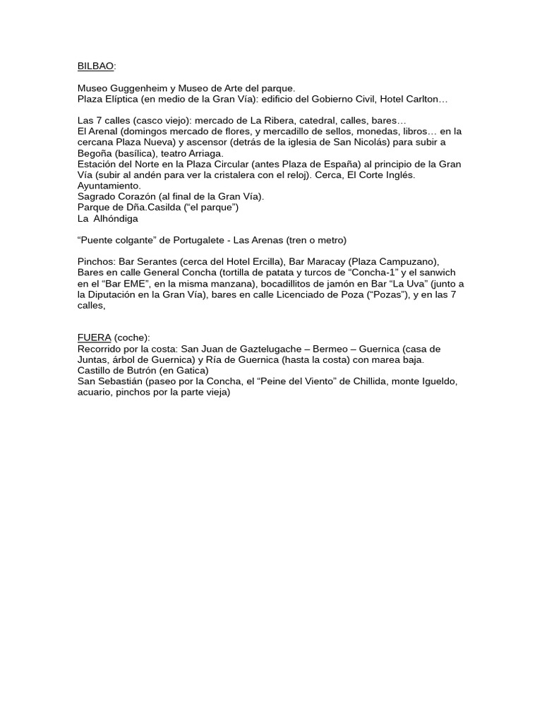 Bilbao | PDF