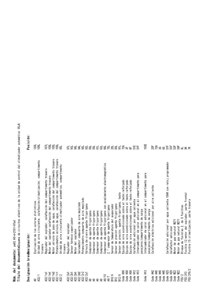 Esquema de Circuitos Eléctricos de La Unidad de Control Del ...