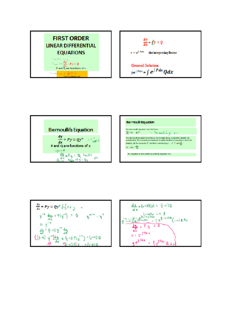 Bernoulli's Equation ECE | PDF