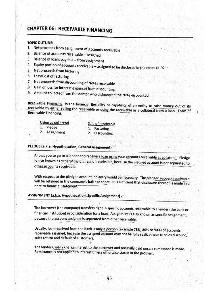 Receivable Financing | PDF