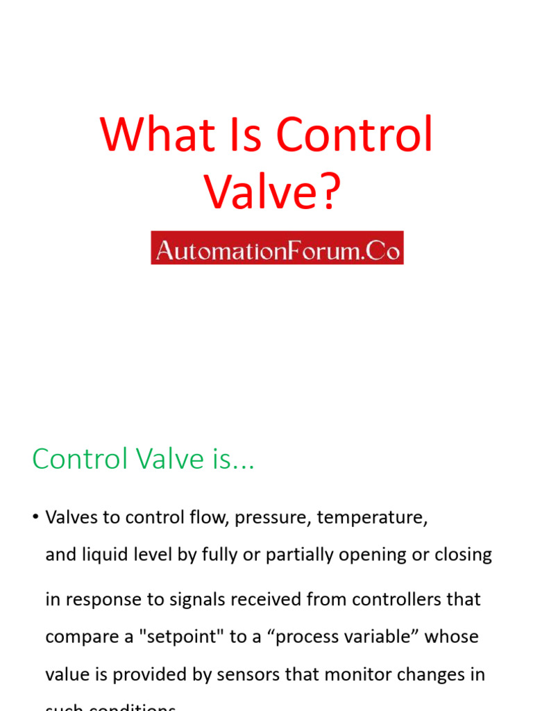 Control Valve Actuator | PDF | Valve | Actuator
