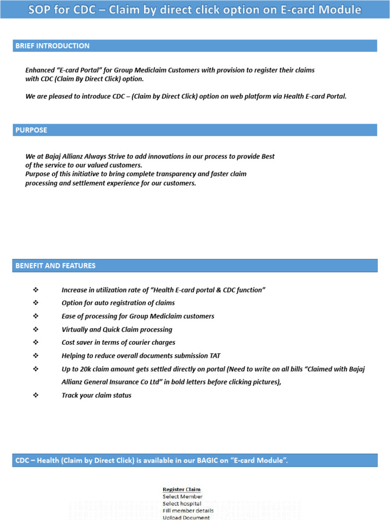 CDC Claim - Process 1 | PDF | Cyberspace | Computing