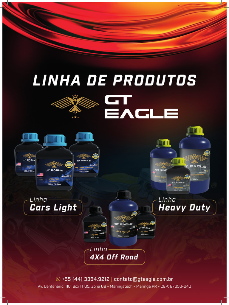Flyer GT Eagle A4 - Linhas | PDF