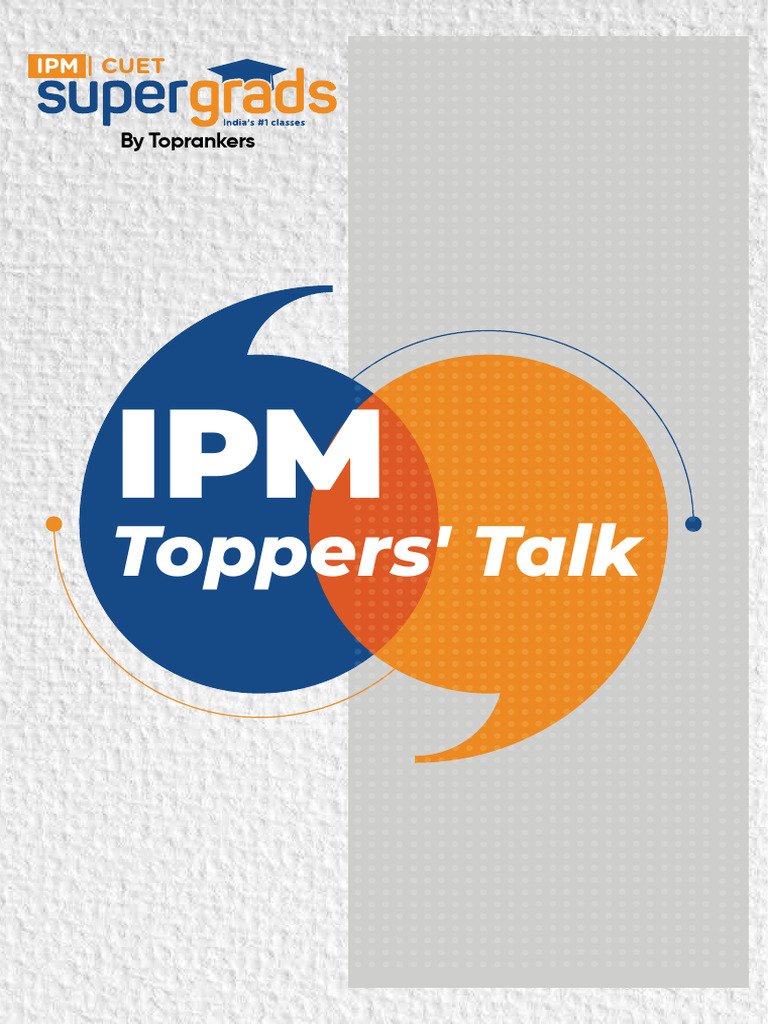 Ipm Toppers Talk 2023 027721b75b71a | PDF
