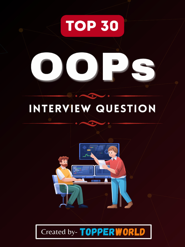 OOPs-Top-30-Interview-Questions Pythons | PDF | Computers