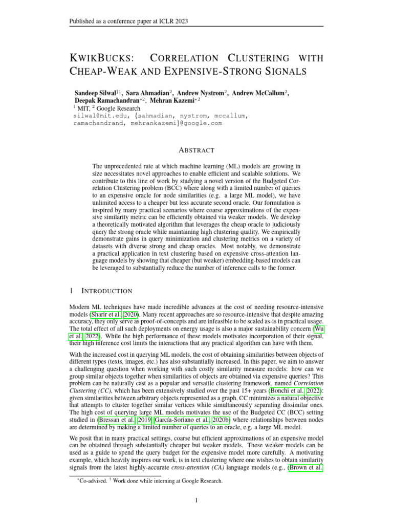 5179 Kwikbucks Correlation Clusteri | PDF | Cluster Analysis | Vertex (Graph Theory)