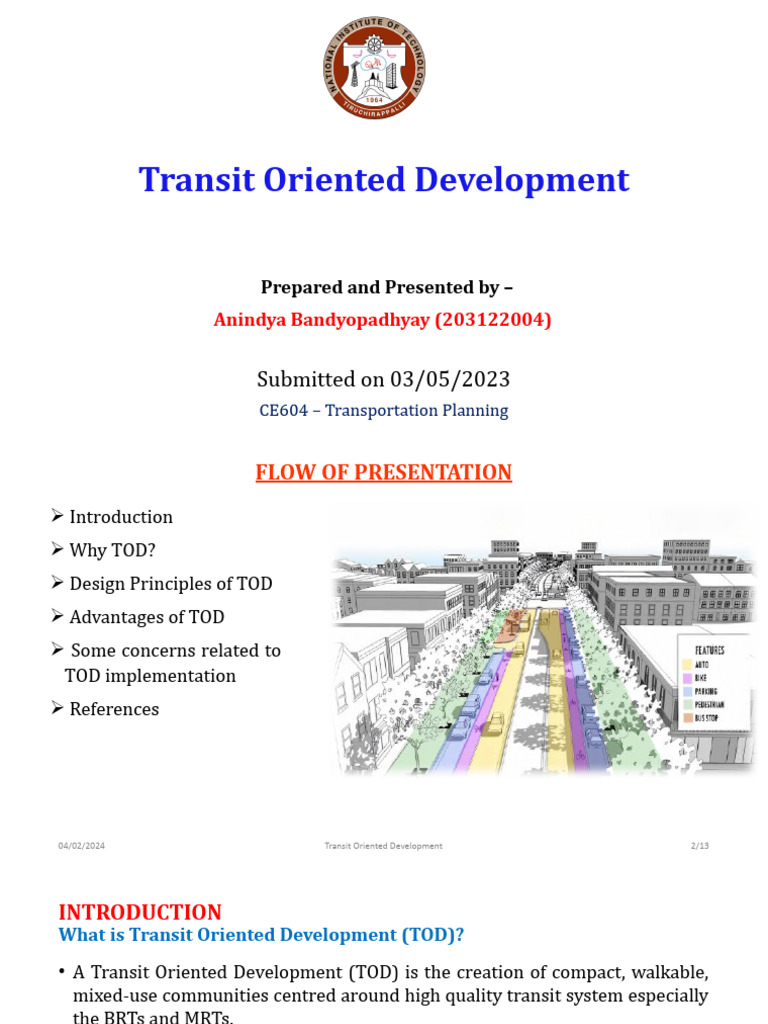 Transit Oriented Development | PDF