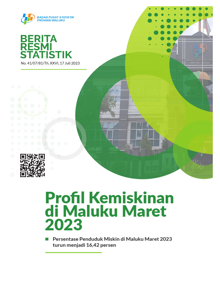 BRS Profil Kemiskinan Maret 2023 Final | PDF