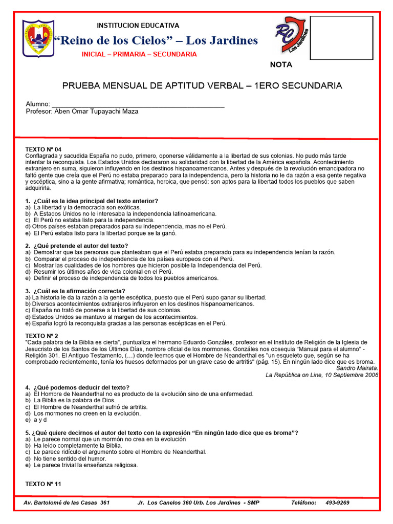 Examen 1ero RV | PDF | Desintegración radioactiva | Quimica nuclear