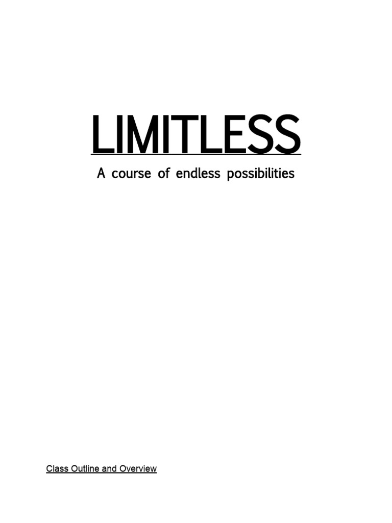 Limitless | PDF