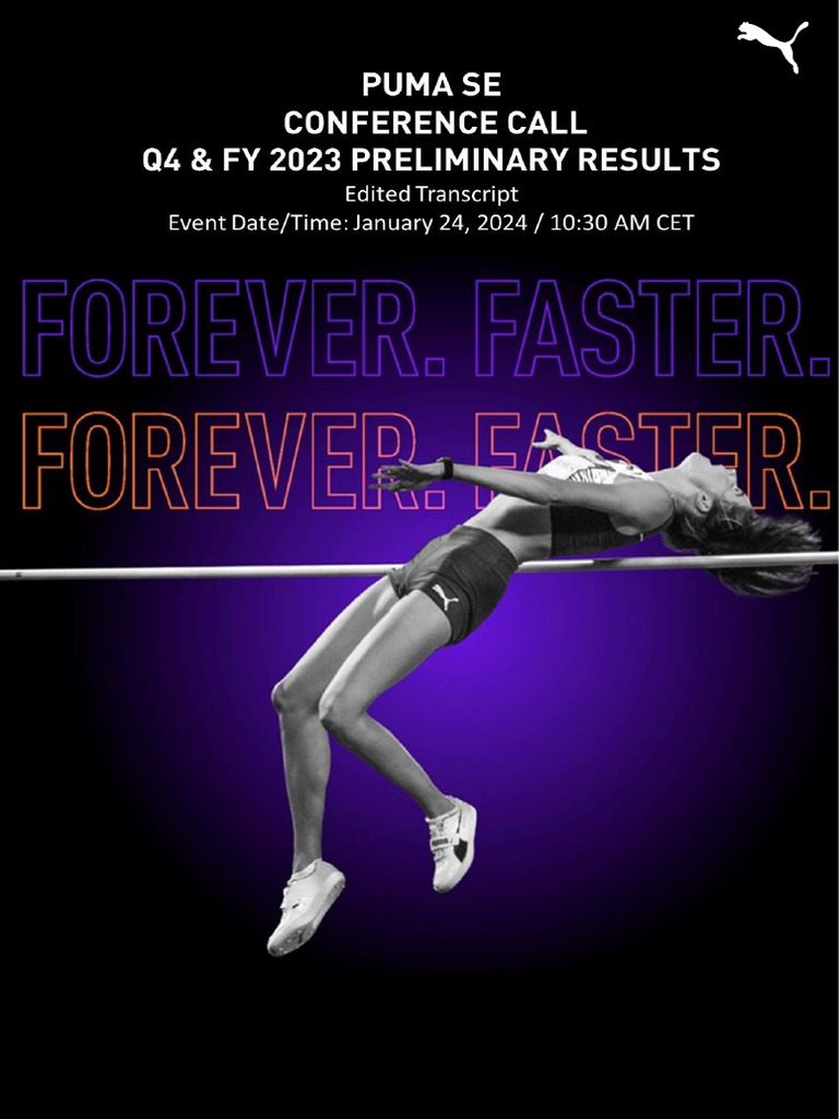 PUMA 2023 Financial Overview & Challenges | PDF | Devaluation | Inflation