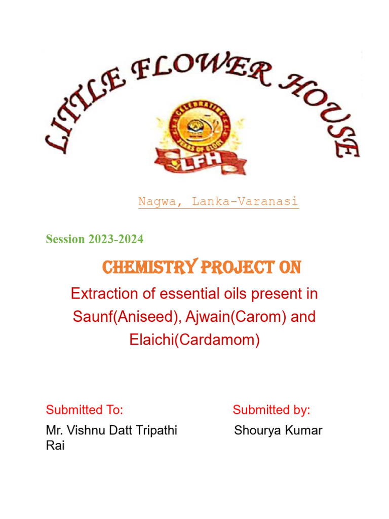 Chemistry Class 12 Project | PDF