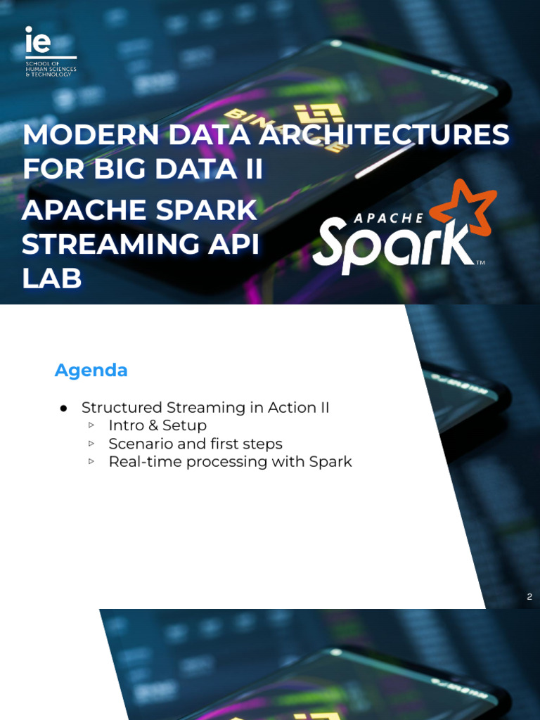 Lecture #10.1 - Data Processing - Apache Spark Stream Processing Lab 2 | PDF