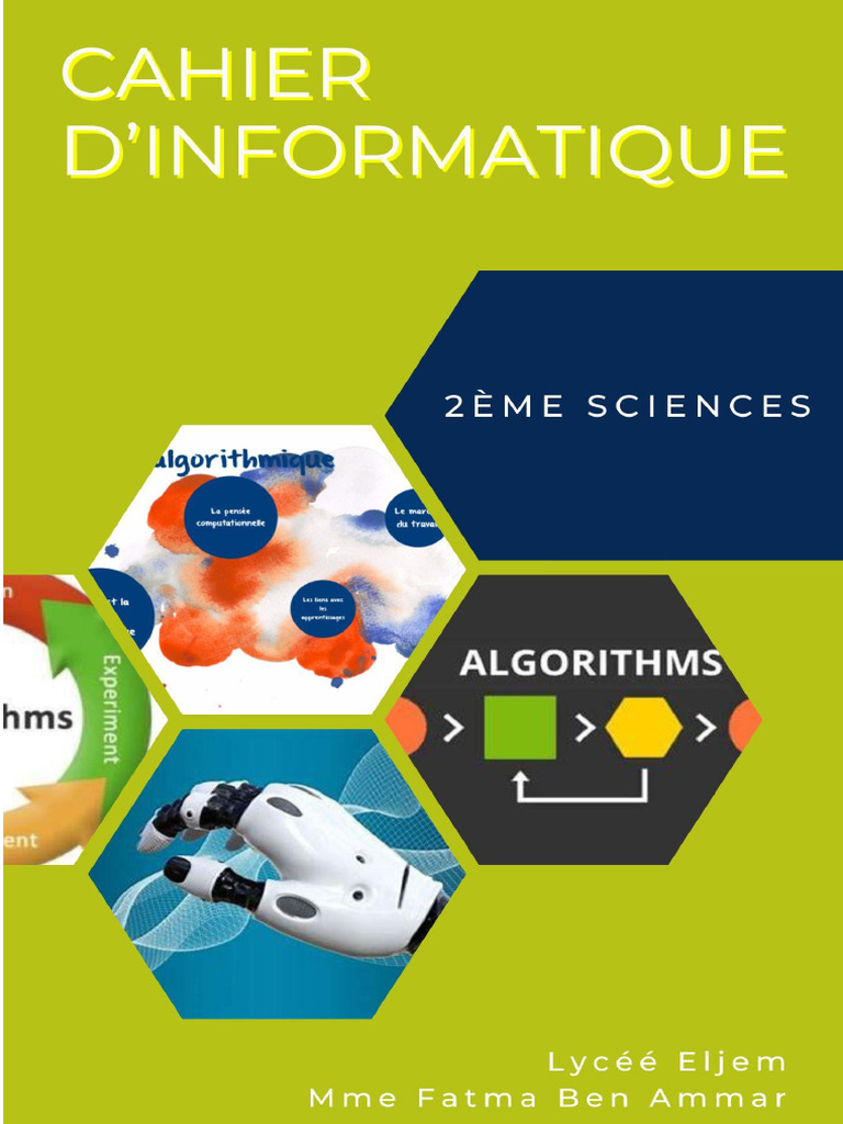 Cahier Informatique Sciences | PDF | Programmation informatique | Booléen
