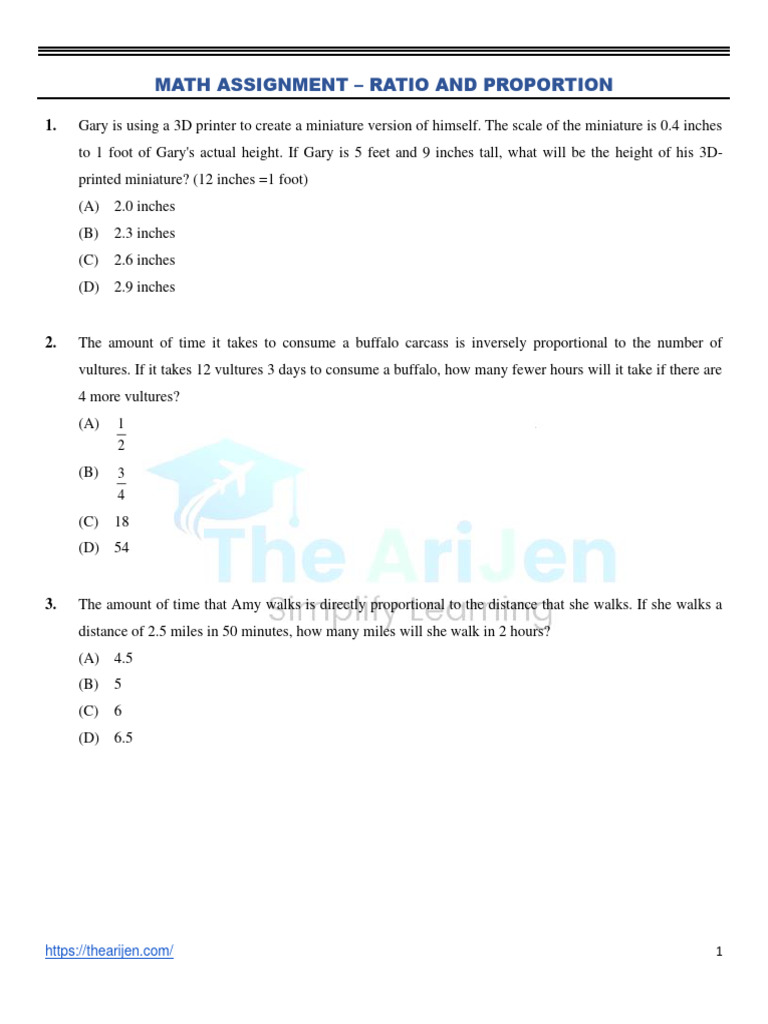 Math Assignment - 7 | PDF