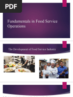 CHAPTER 1 History of Food Service | PDF | Restaurants | Foodservice
