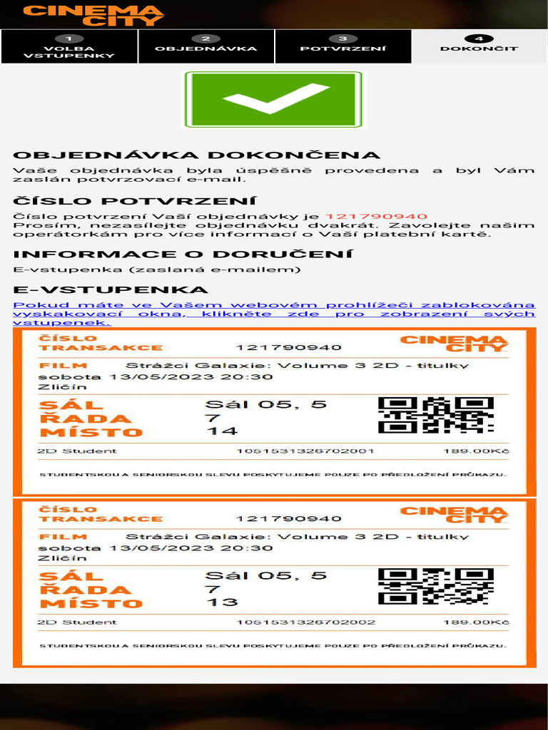 Order Complete | PDF