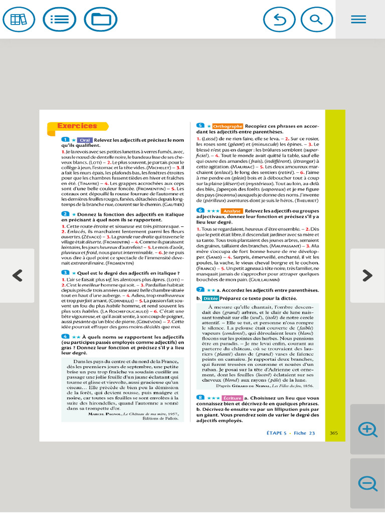 Terre Des Lettres 4e - 2017 | PDF