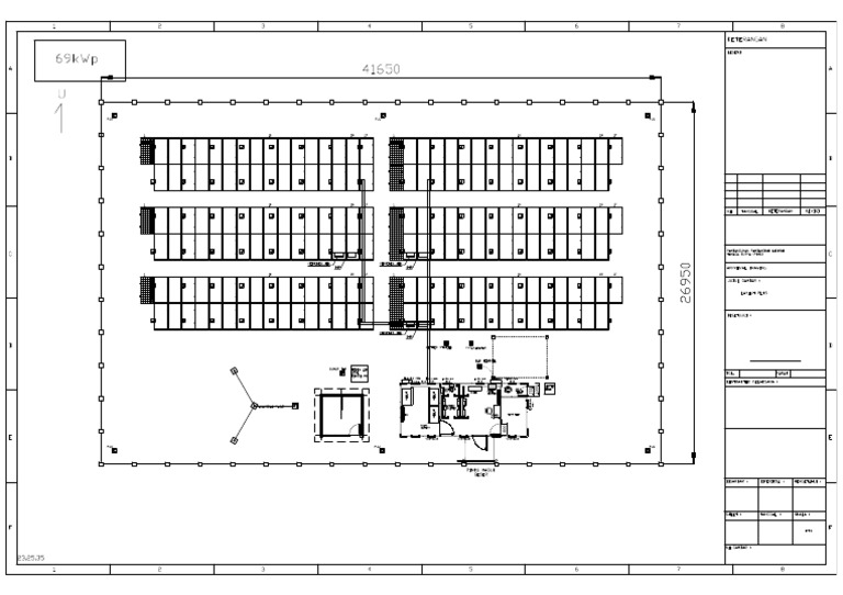 69kWp Layout PLTS | PDF