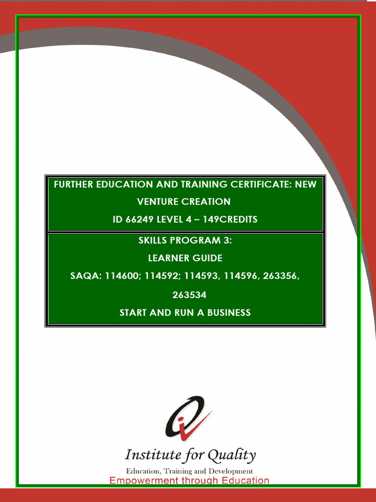 SP 3 - Learner Guide | PDF | Creativity | Innovation