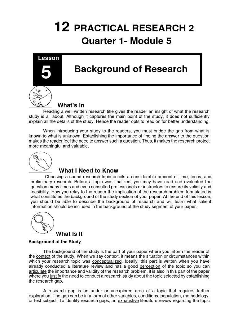Practical Research Module 5 3 | Download Free PDF | Question | Learning
