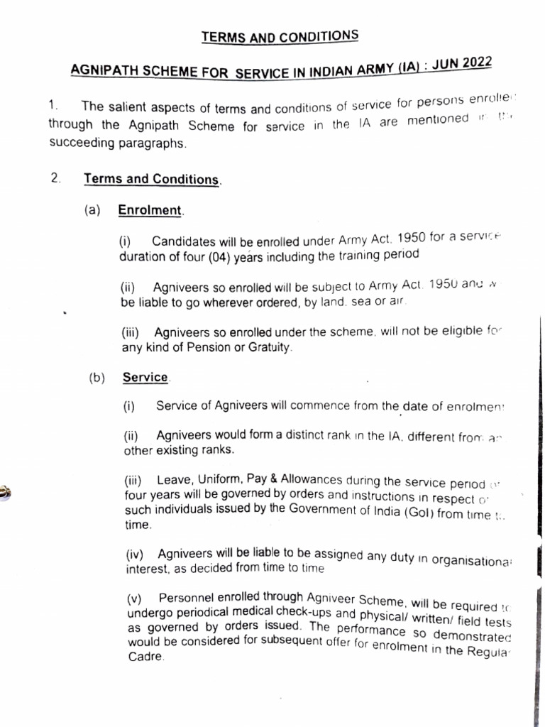 Agniveer in Detail | PDF | Interest | Government