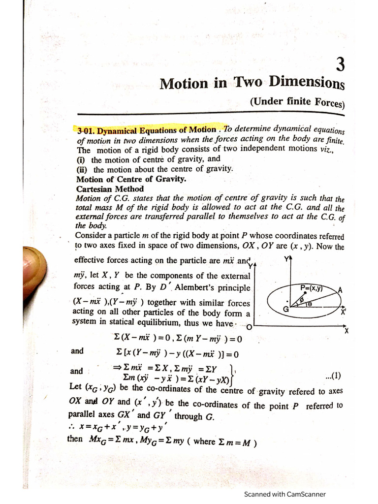 Chap 3 MOTION IN TWO DIMENTIONS | PDF