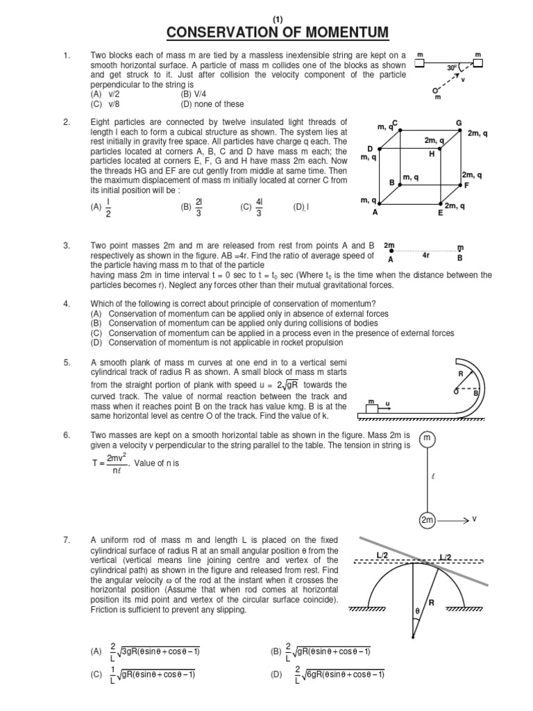 All Com | PDF | Collision | Momentum