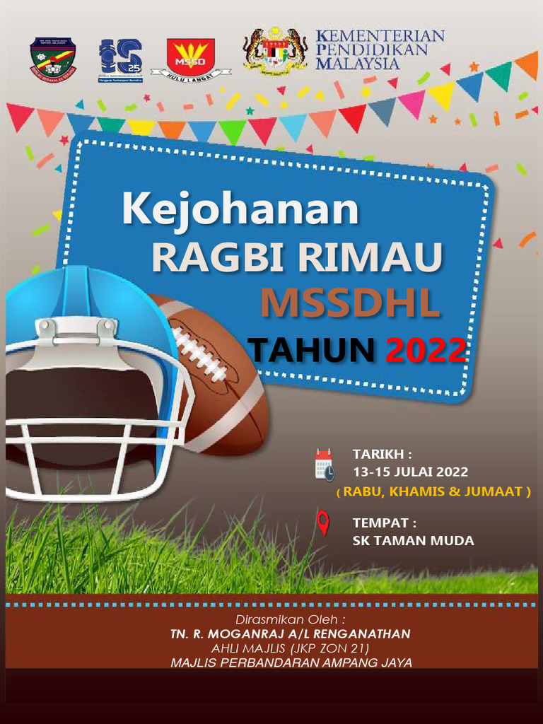 Buku Program Ragbi Rimau MSSDHL 2022 | PDF
