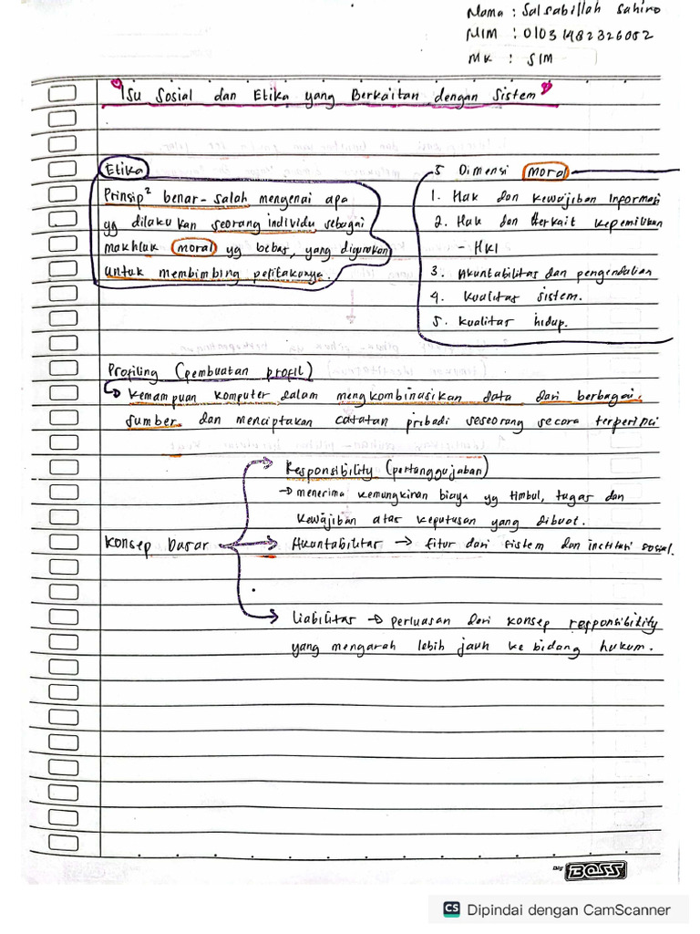 Salsabillah Sahiro - SIM Bab 4 | PDF