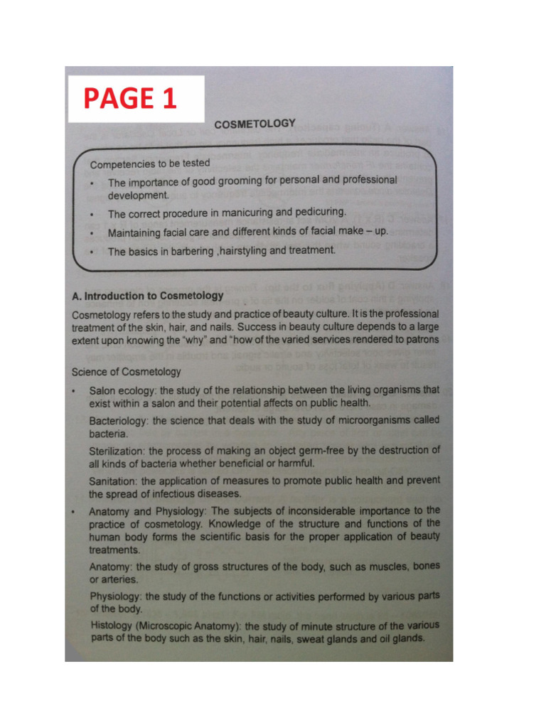 Met Cosmetology | PDF