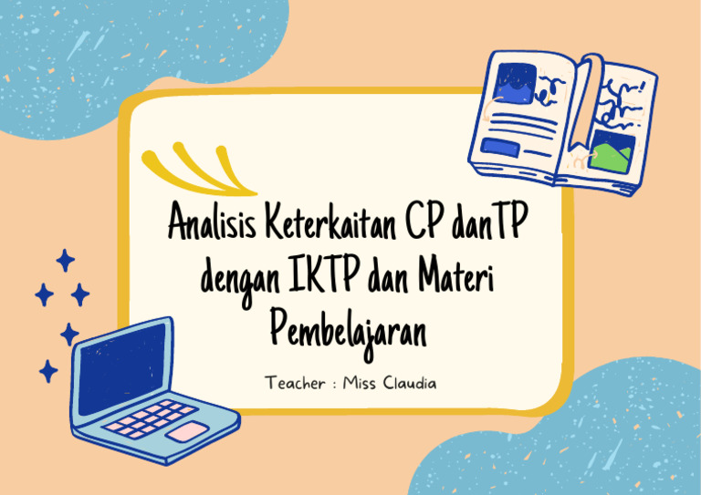 Analisis Keterkaitan CP DanTP Dengan IKTP Dan Materi Pembelajaran | PDF