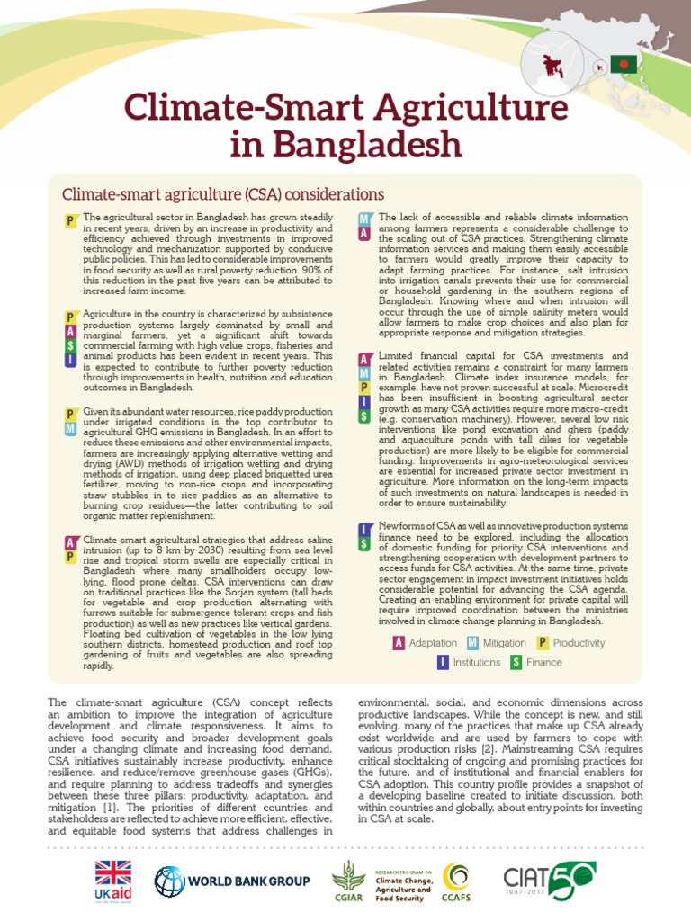 CSA Profile Bangladesh | PDF