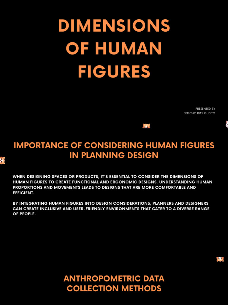Human Figure Dimensions in Design | PDF | Usability | Chair