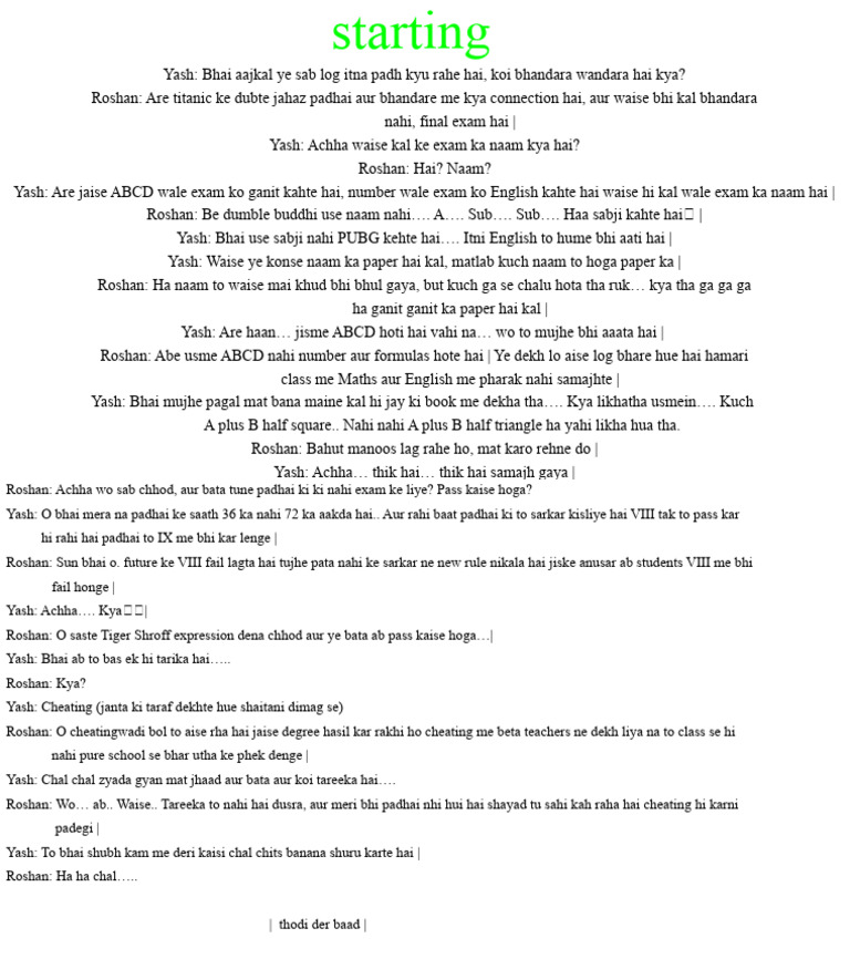 Stand Up Comedy | PDF