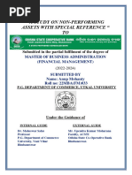 NPA Management at SBI (2013-2023) | PDF | Banks | Reserve Bank Of India