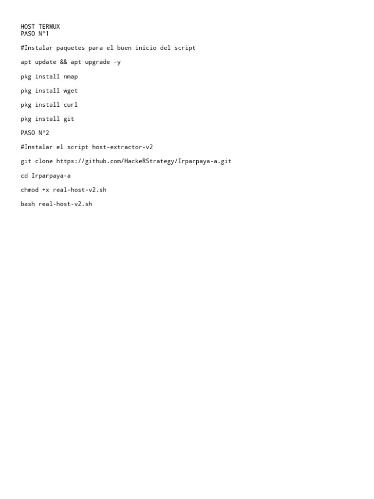 Configurar Termux | PDF