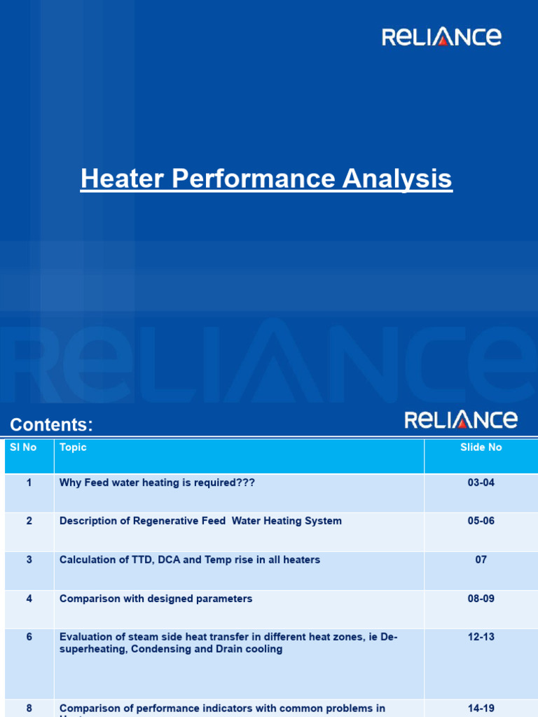 Heater Performance and Efficiency Analysis | PDF | Heat Transfer | Steam