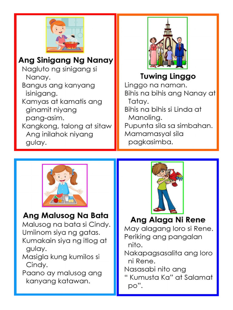 Filipino Short Stories | PDF