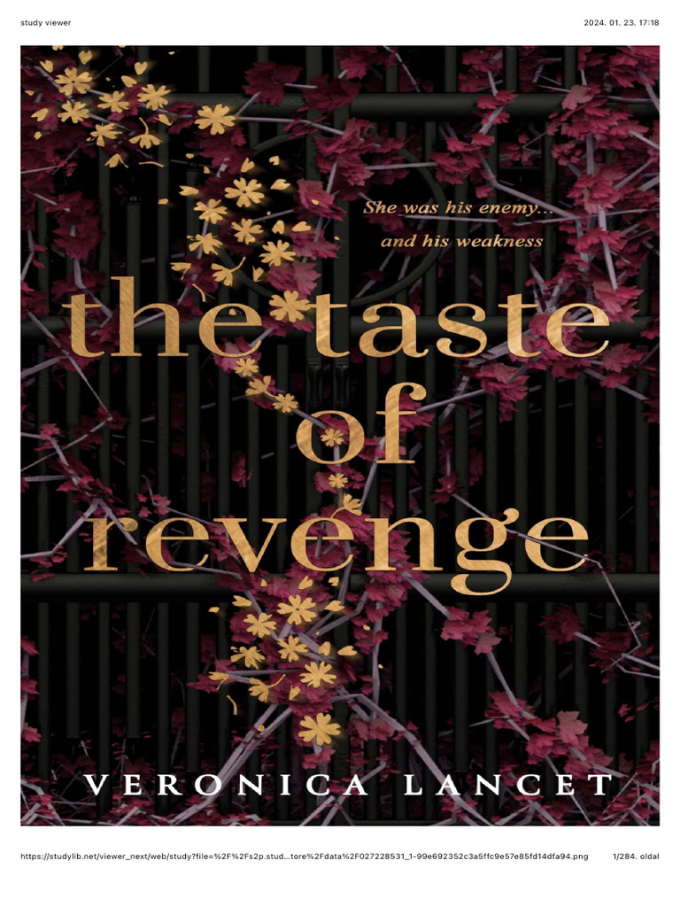 The Taste of Revenge Overview | PDF | Art | Computers