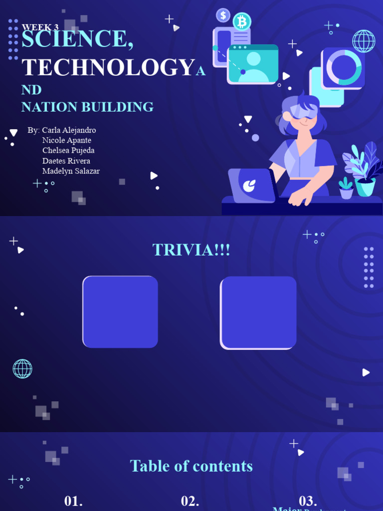 W3 Science Technology and Nation Building | PDF