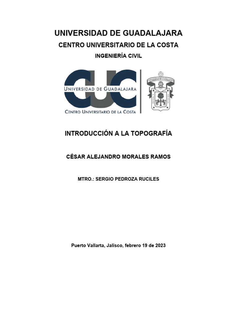 Levantamiento Geodésico y Coordenadas UTM | PDF | Topografía | Geodesia