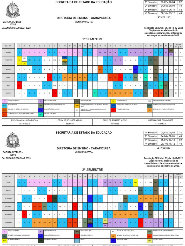 Calendario | PDF