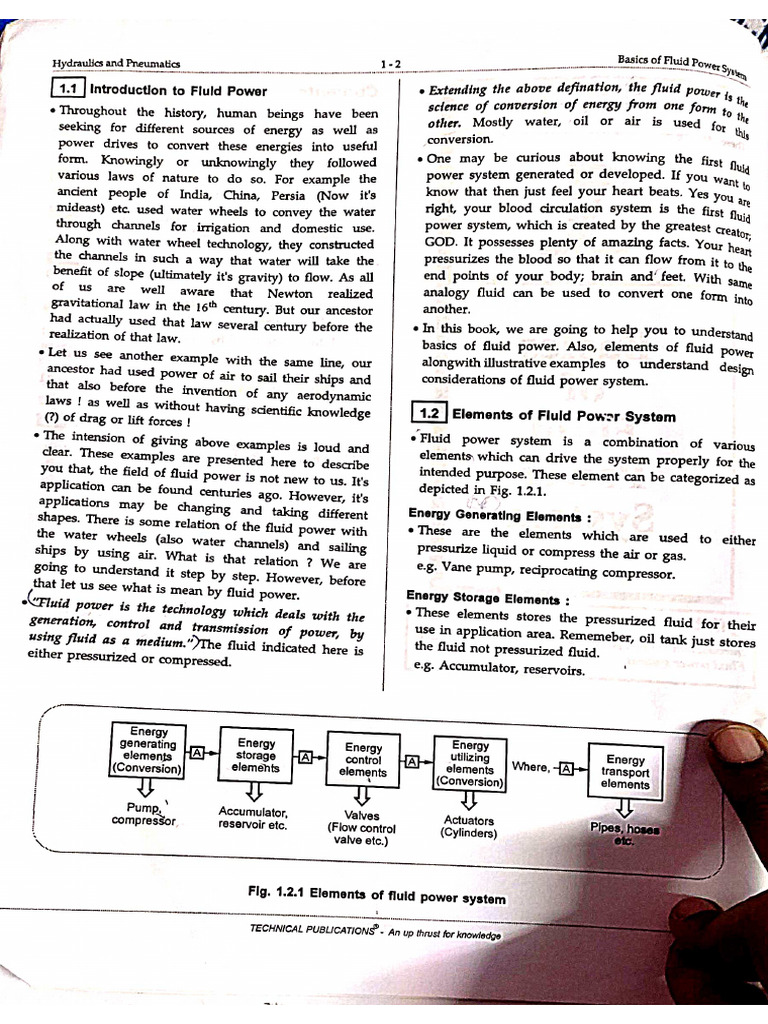 Hydraulics and Pneumatics Anna University | PDF
