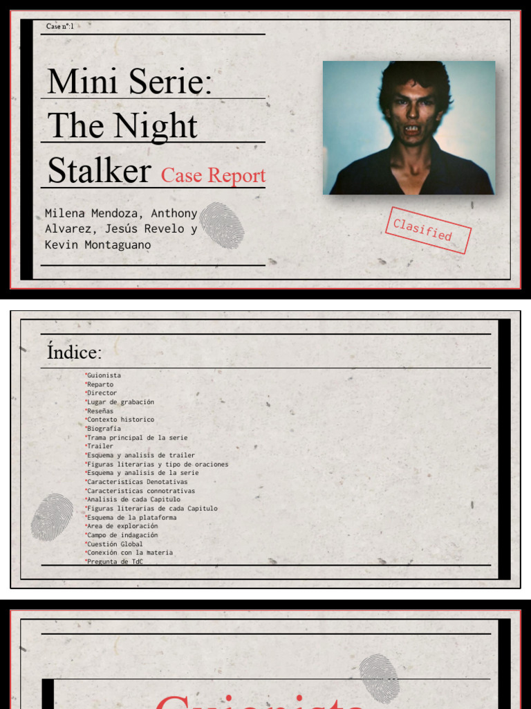 Mini Serie The Night Stalker | PDF | Asesino en serie