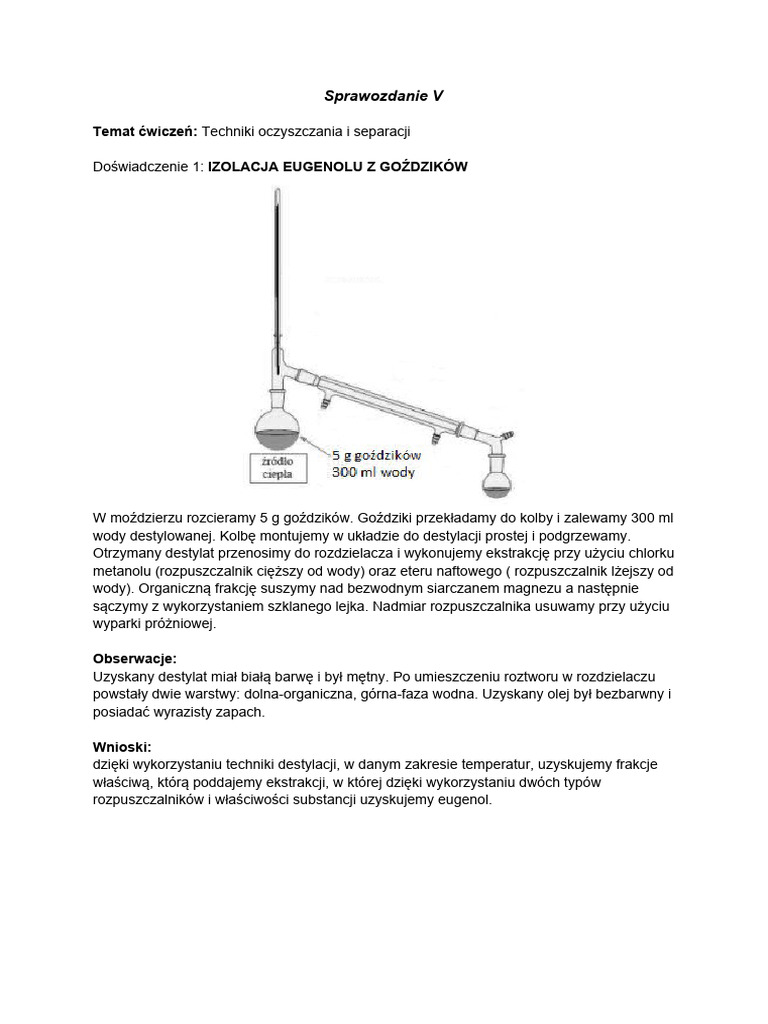 Sprawozdanie 5 | PDF