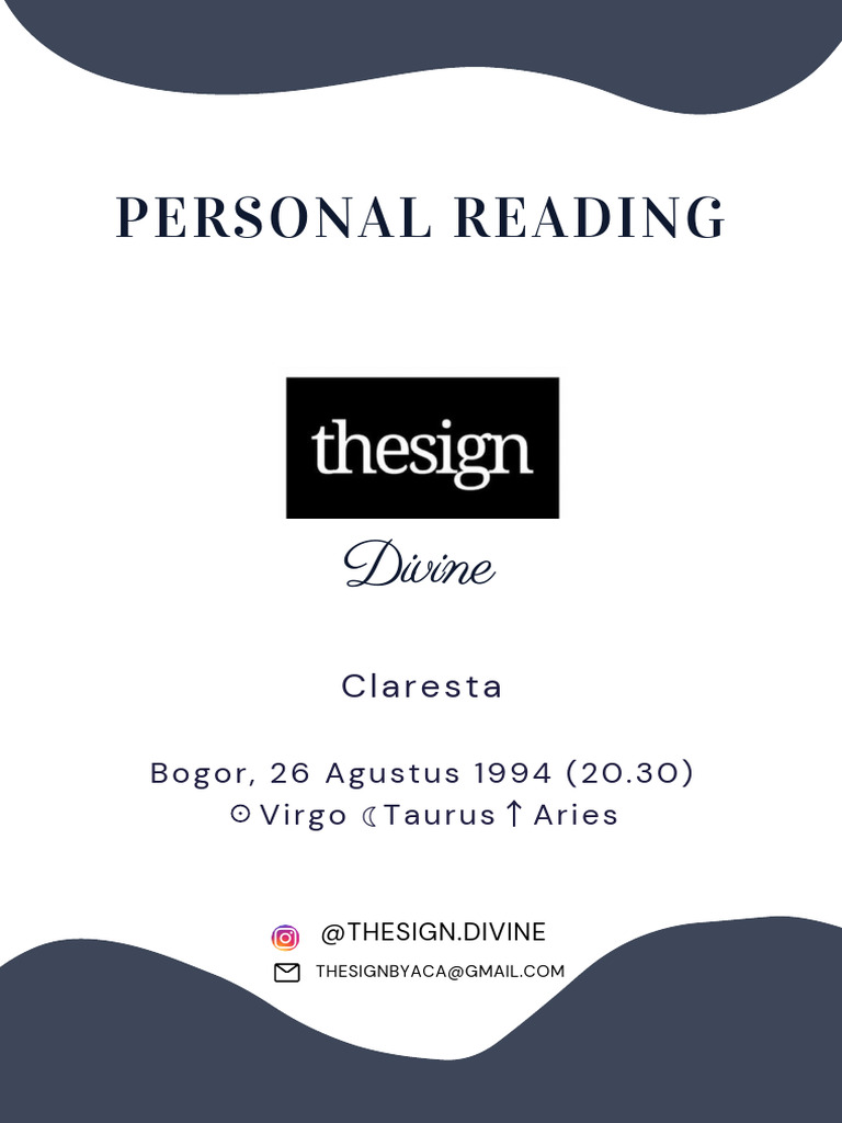 Personal Reading | PDF
